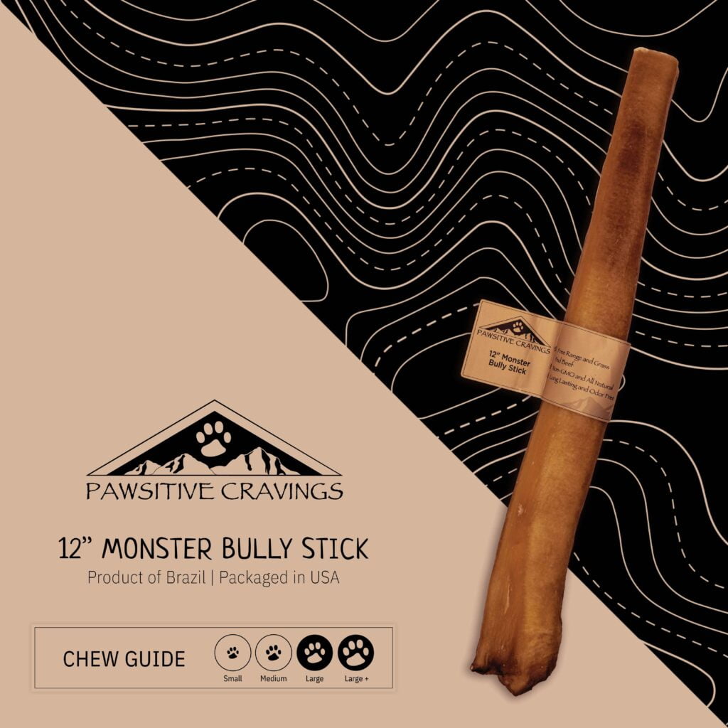 12" Monster Bully Stick | Pawsitive Cravings